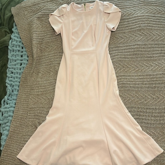 Calvin Klein | Dresses | Calvin Klein Powder Pink Dress | Poshmark